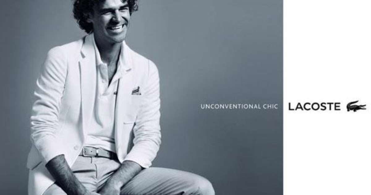 Ex-tenista Guga é o novo garoto-propaganda da Lacoste