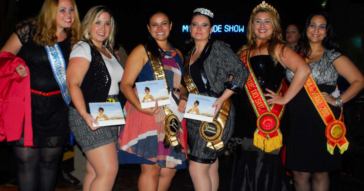 Concurso no Rio elege a plus size mais chique do inverno Concurso no Rio elege a plus size mais chique do inverno