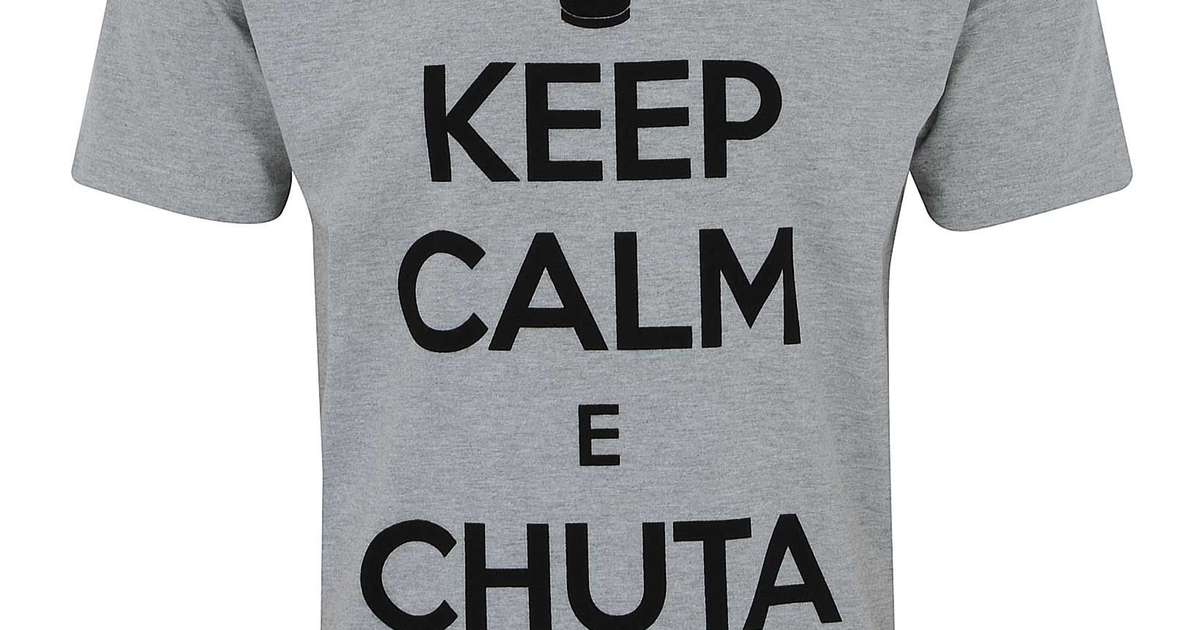 Loja lança coleção de camisetas com a famosa frase "Keep Calm"