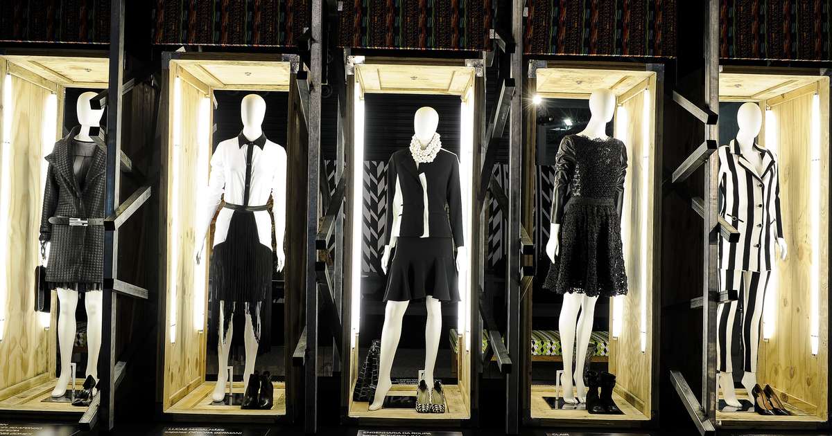 Festa e exposição de manequins marcam a abertura do Minas Trend