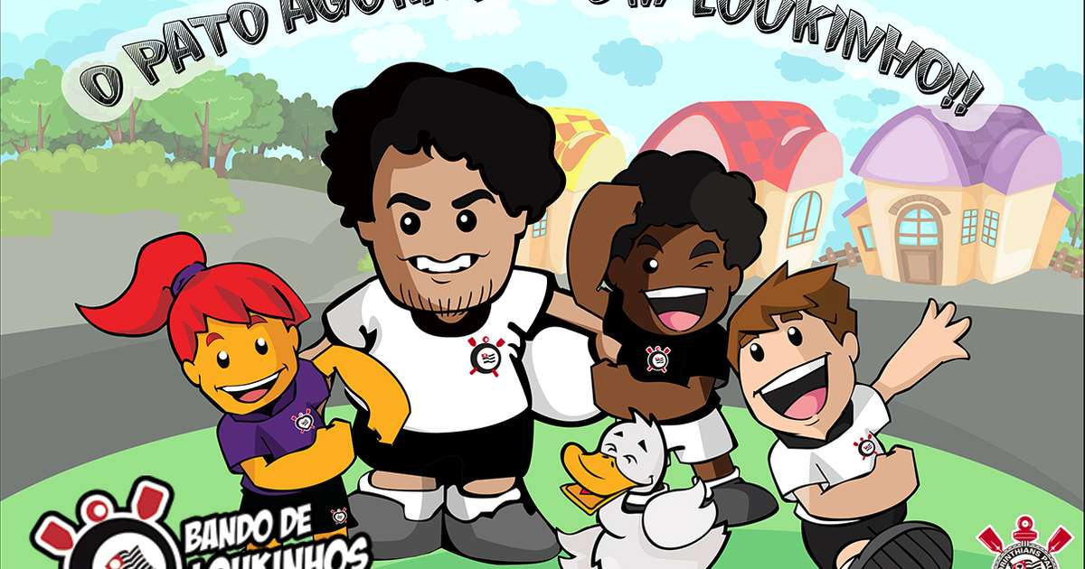 Alexandre Pato vira mais um cartoon do "Bando de Loukinhos"