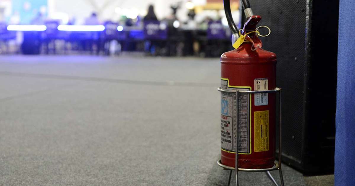 Possibilidade de incêndio preocupa participantes da Campus Party