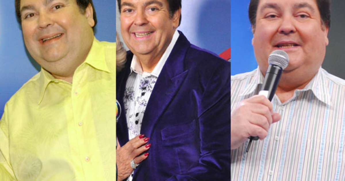 Veja transformação do apresentador Fausto Silva