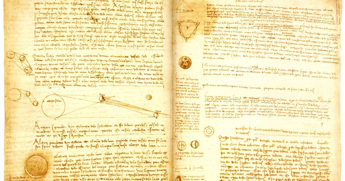 Bill Gates considera "inspirador" manuscrito de Da Vinci de US$ 30 mi