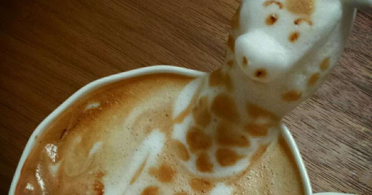 Barista cria artes 3D sobre café; veja