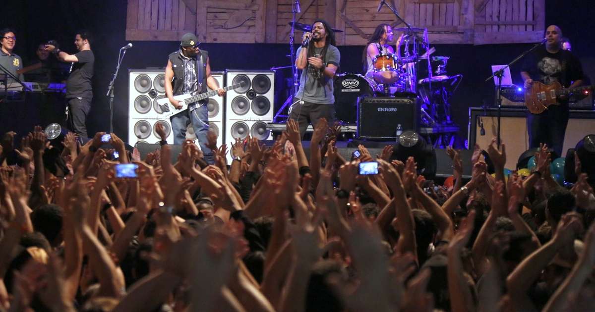 O Rappa encerra turnê de disco ao vivo em show no Rio