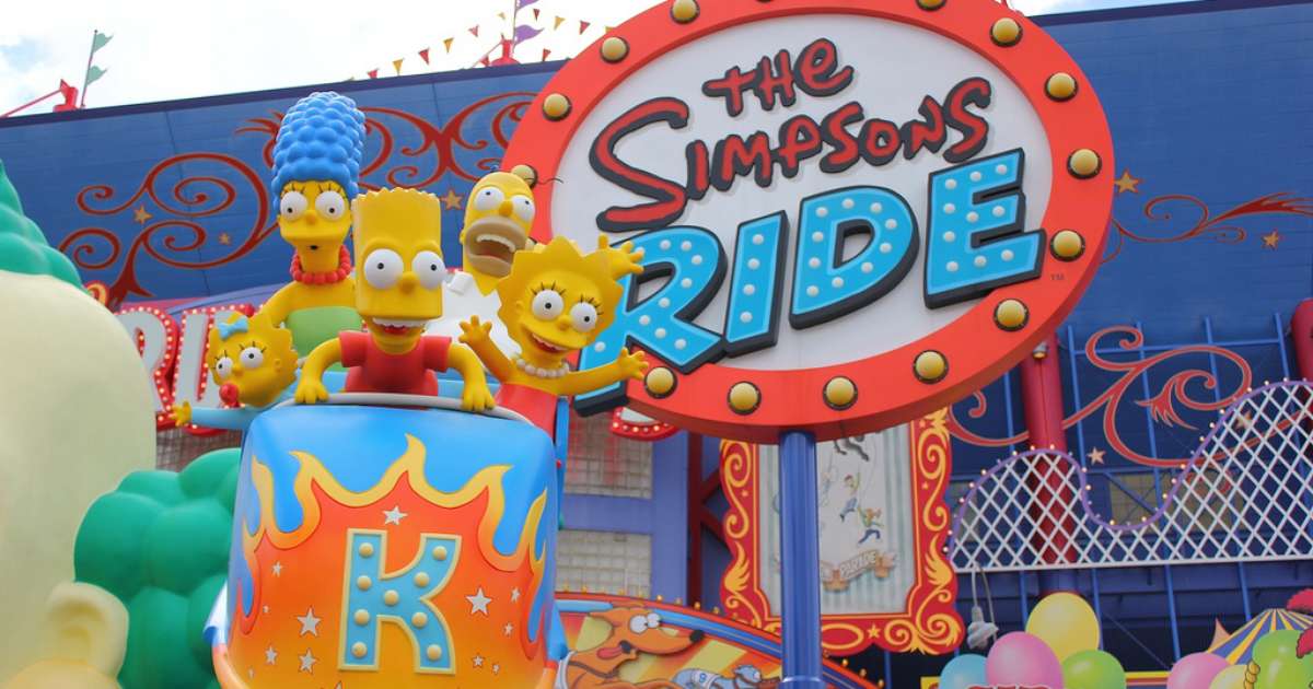 Conheça espaço dedicado aos Simpsons em parque de Orlando