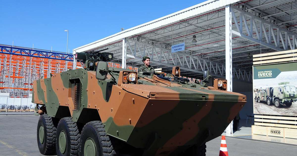 Iveco abre 1ª fábrica de blindados militares no Brasil