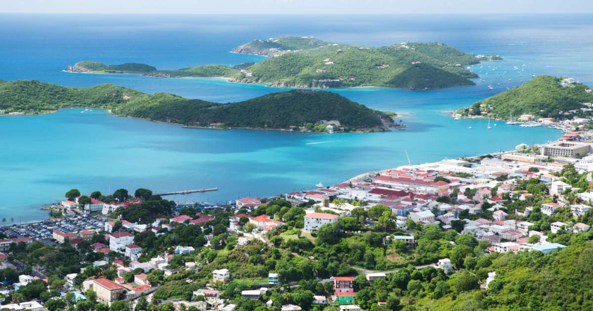 St Thomas tem um dos portos mais movimentados do Caribe