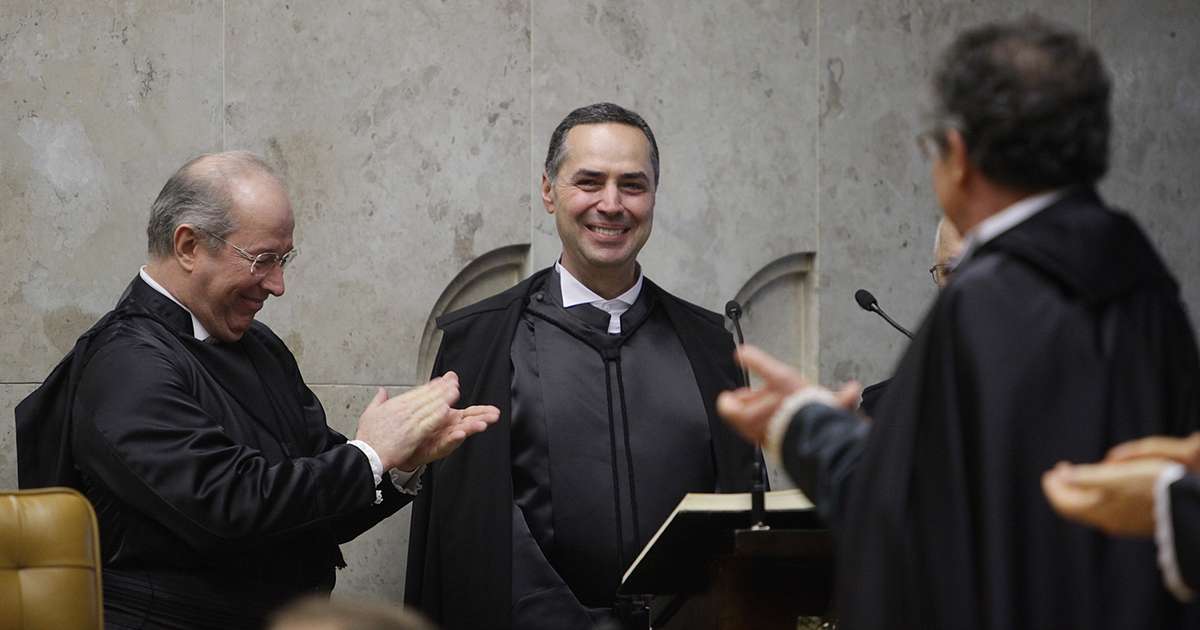 Roberto Barroso toma posse como novo ministro do STF