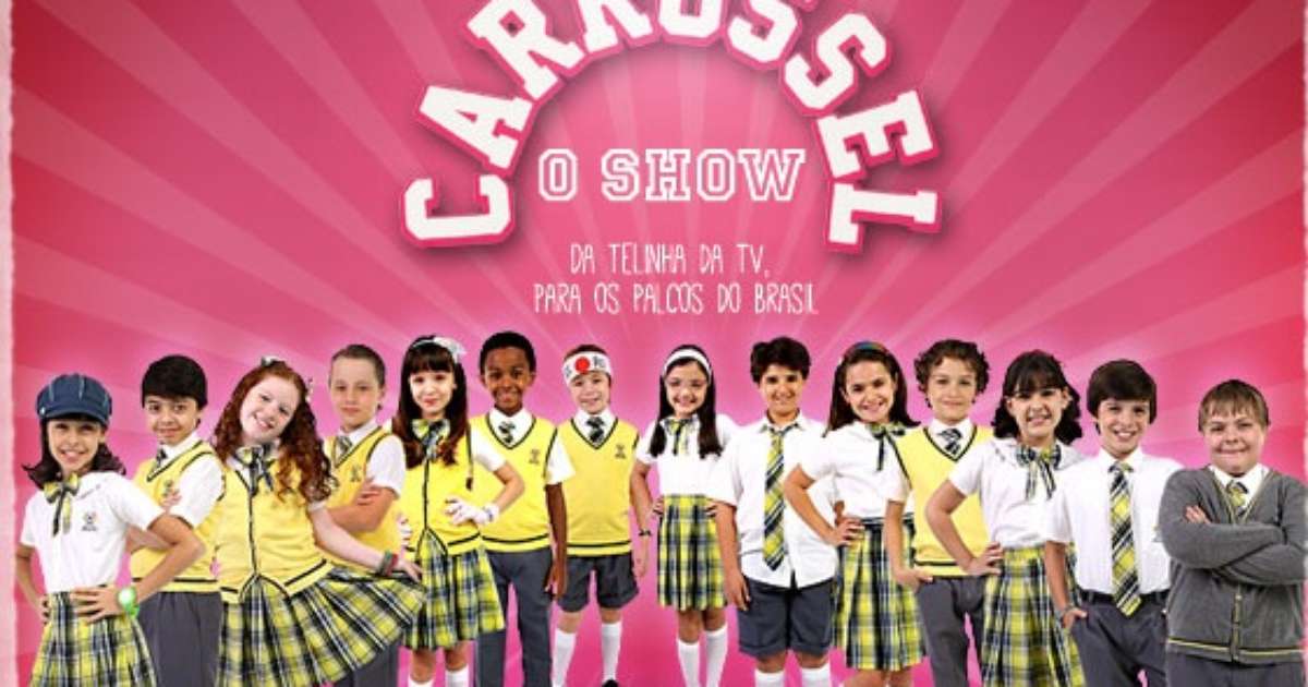 Em julho, elenco infantil de Carrossel fará shows no Rio e São Paulo
