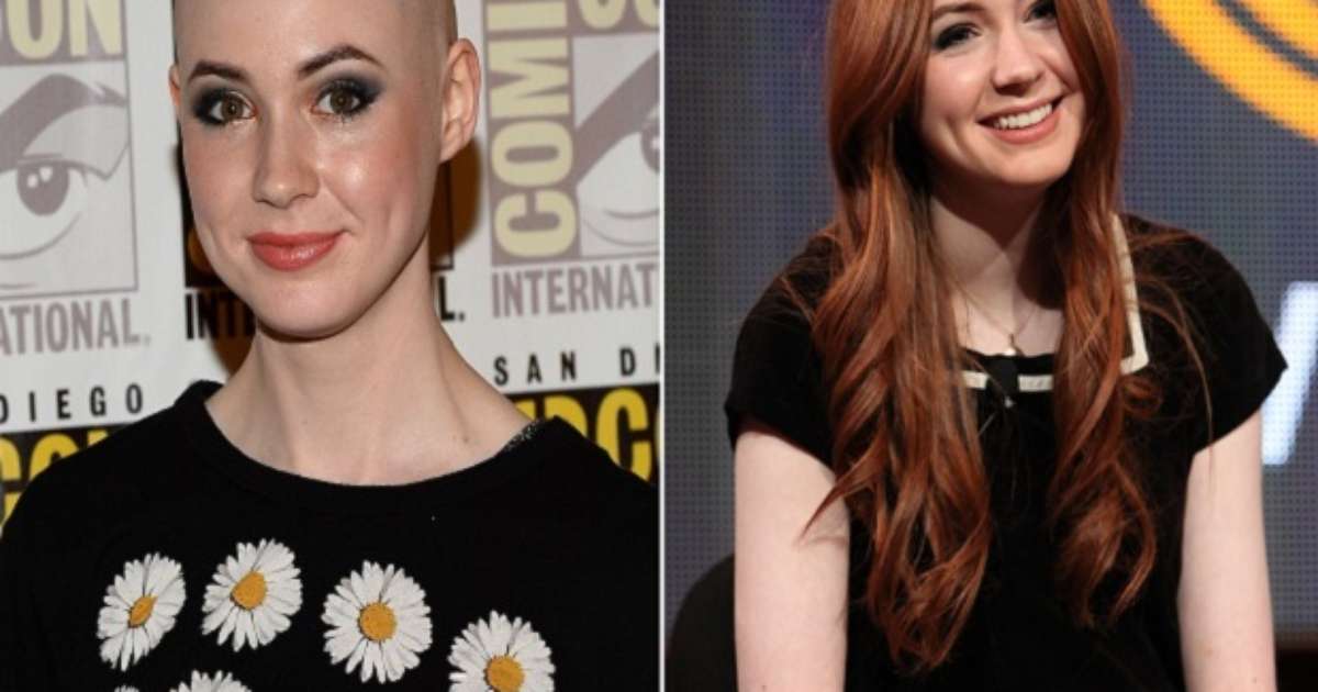 Atriz de 'Doctor Who', Karen Gillan aparece careca na Comic-Con