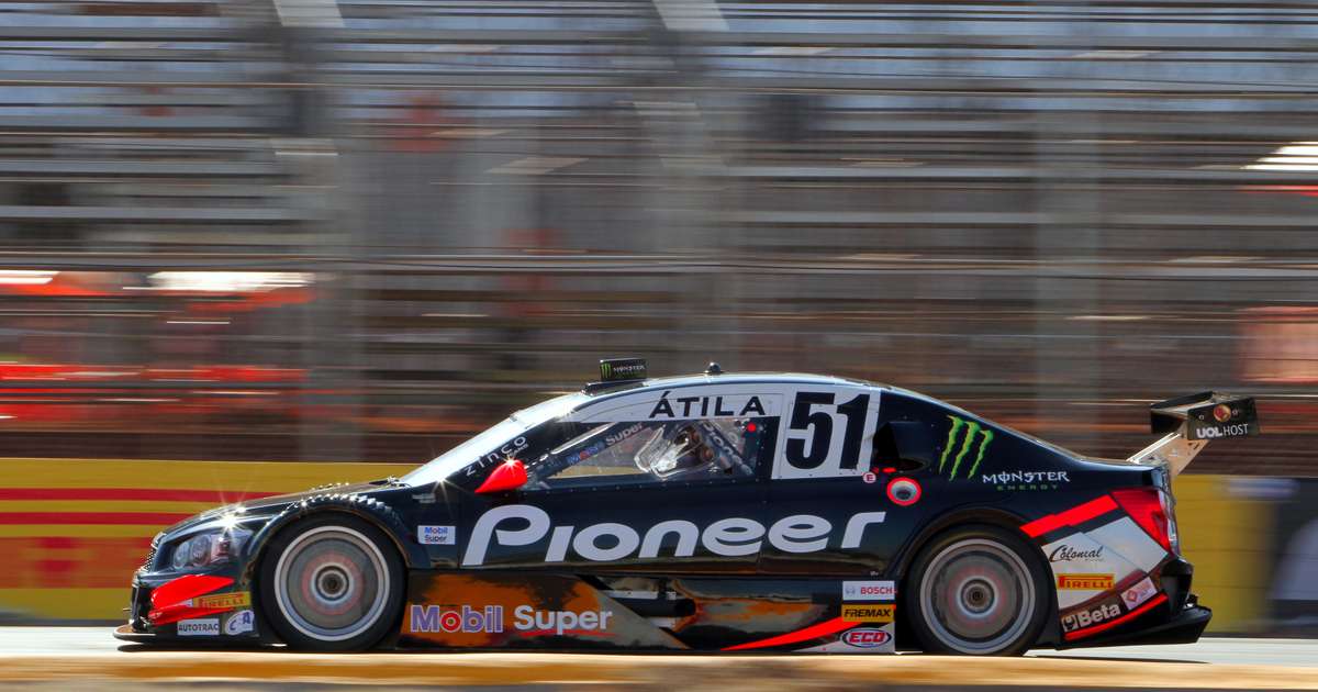 Átila domina e conquista pole da Stock Car em Ribeirão Preto