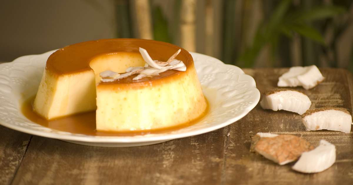 Saiba como fazer pudim de coco