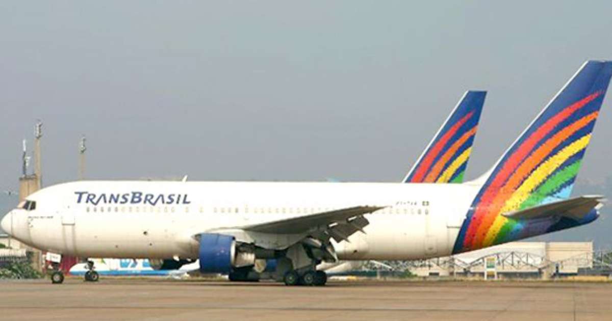 Veja os Boeings da Transbrasil que serão leiloados