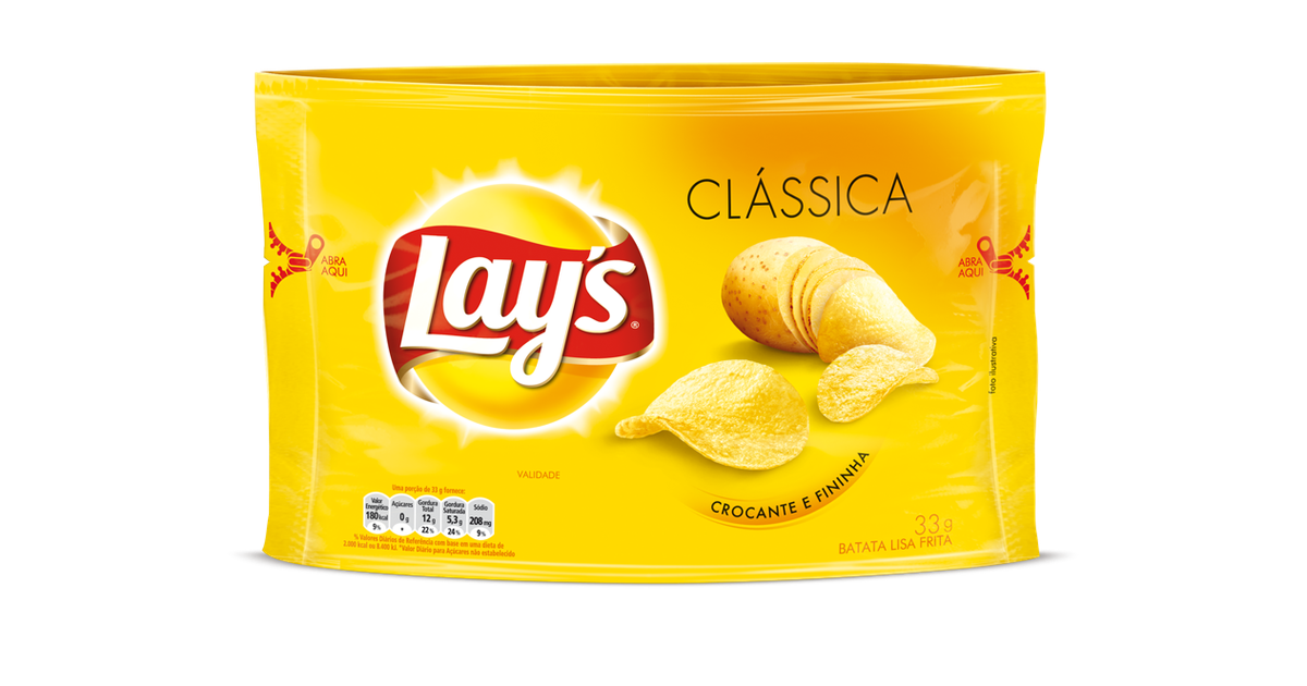 Batata Lay's volta ao Brasil com sabor exclusivo de picanha