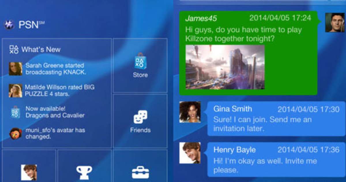 Sony disponibiliza app do Playstation para iOS e Android