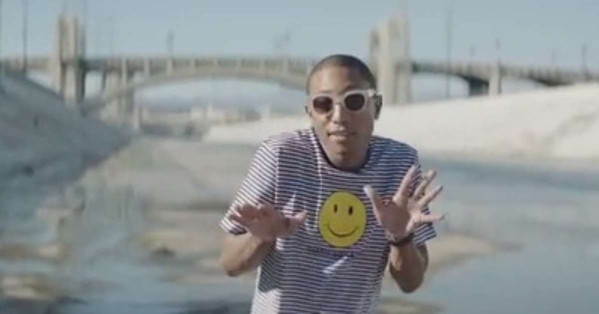 Pharrell Williams lança primeiro clipe com 24h de duração