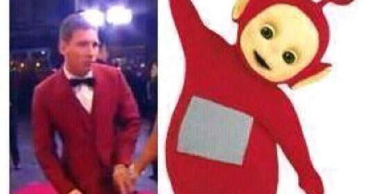 Bola de Ouro: terno de Messi vira piada nas redes sociais