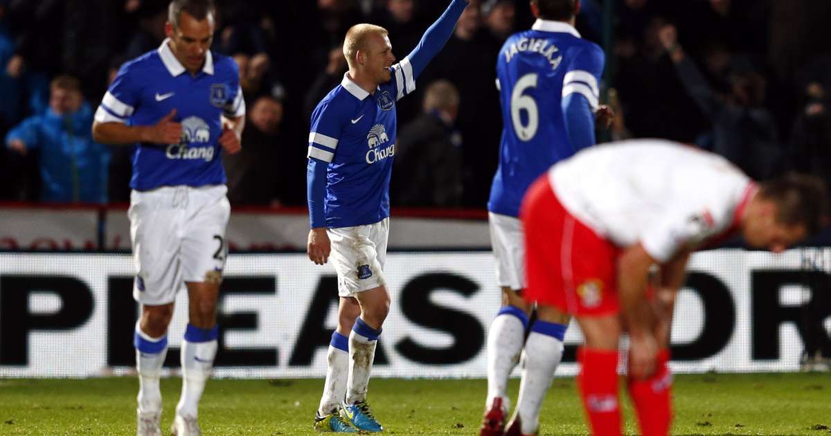 Everton goleia time da 3ª divisão e está nas oitavas da Copa da Inglaterra
