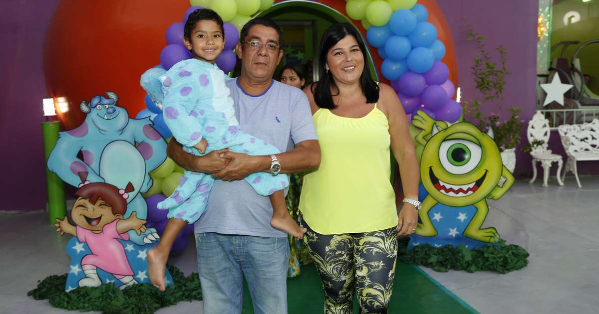 Veja fotos do aniversário do neto de Zeca Pagodinho