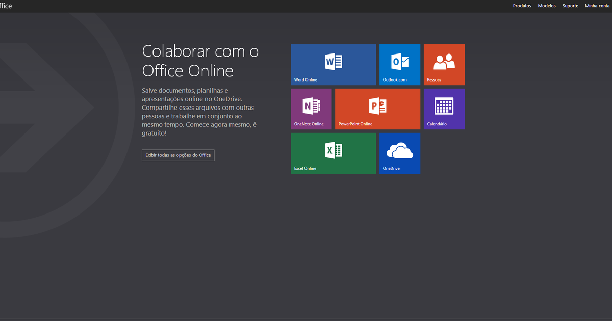 Microsoft muda site e nome da versão online do Office