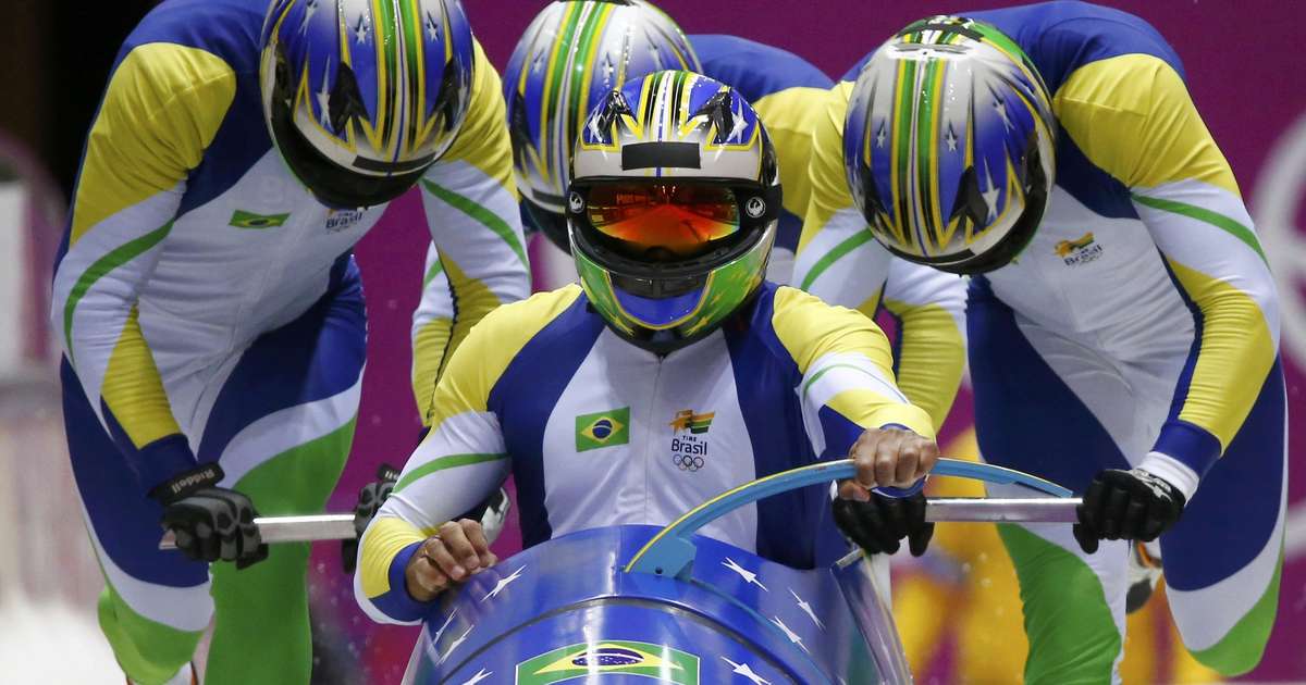 Sochi 2014: quarteto do Brasil mira "trabalho" com lâminas no bobsled