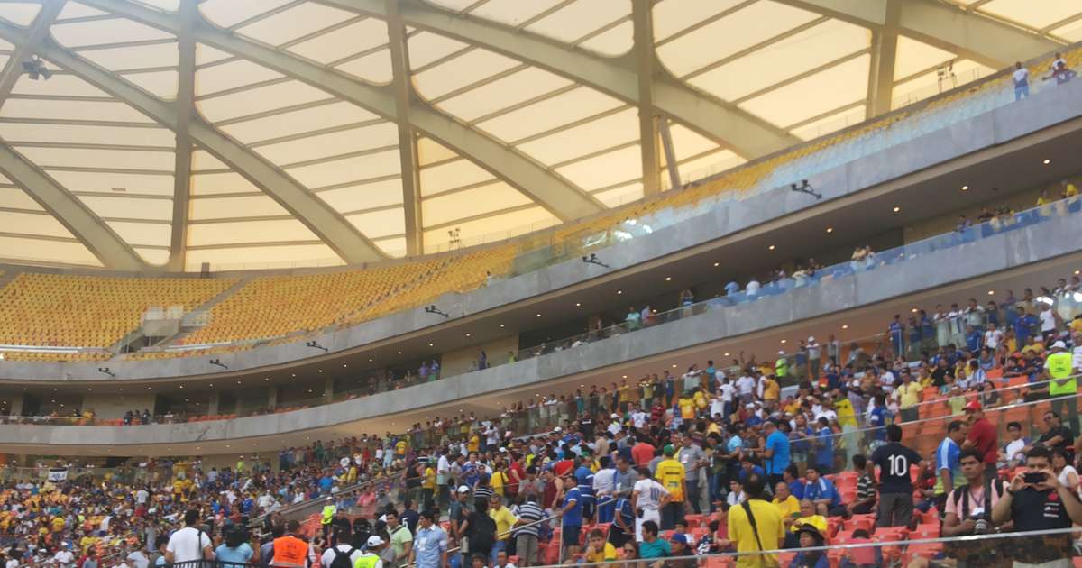 Veja fotos da inauguração da Arena Amazônia em Manaus