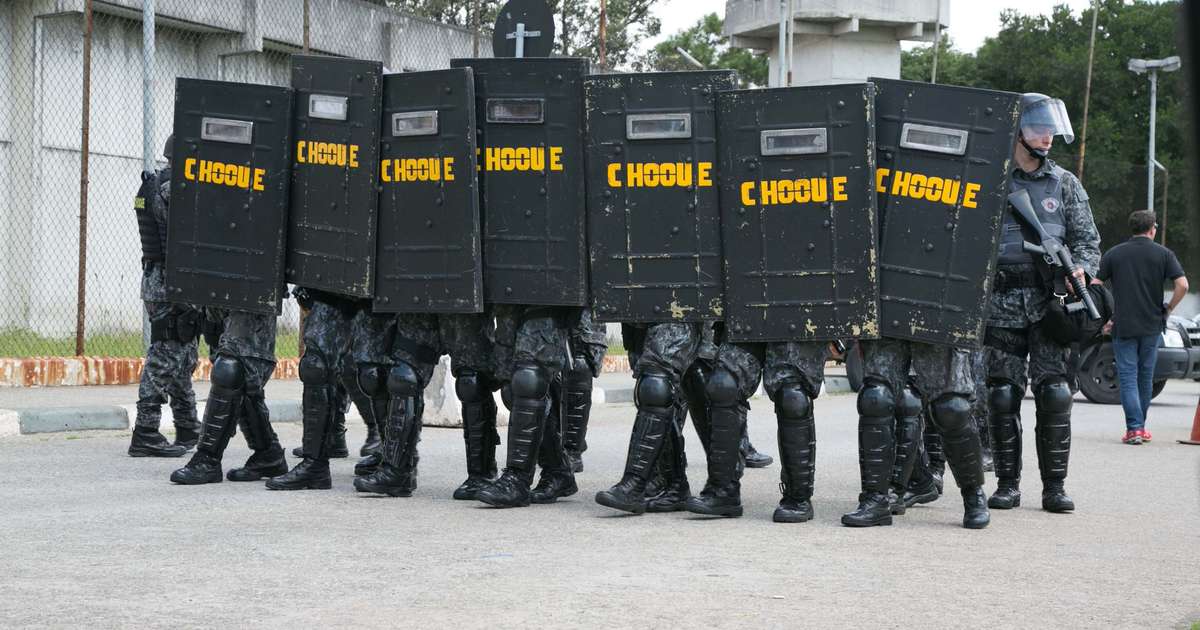 SP: Tropa de Choque é acionada e presos serão transferidos com escolta