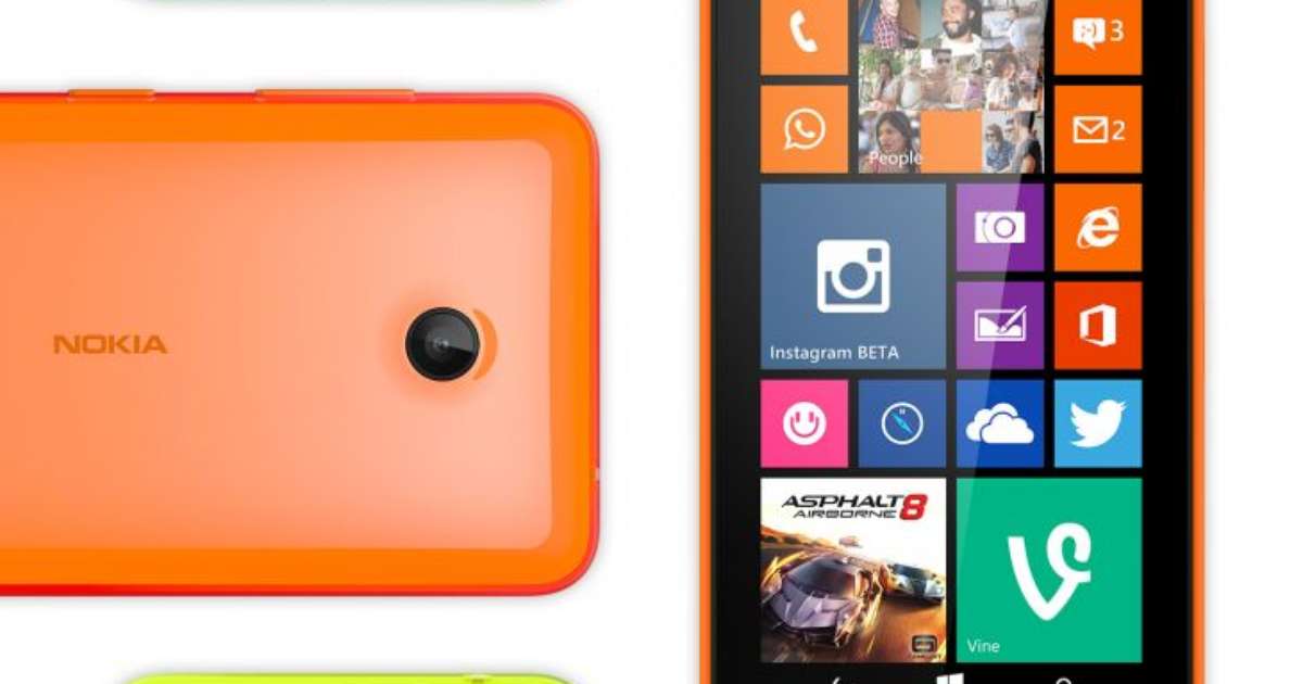 Nokia anuncia três smartphones com Windows Phone 8.1