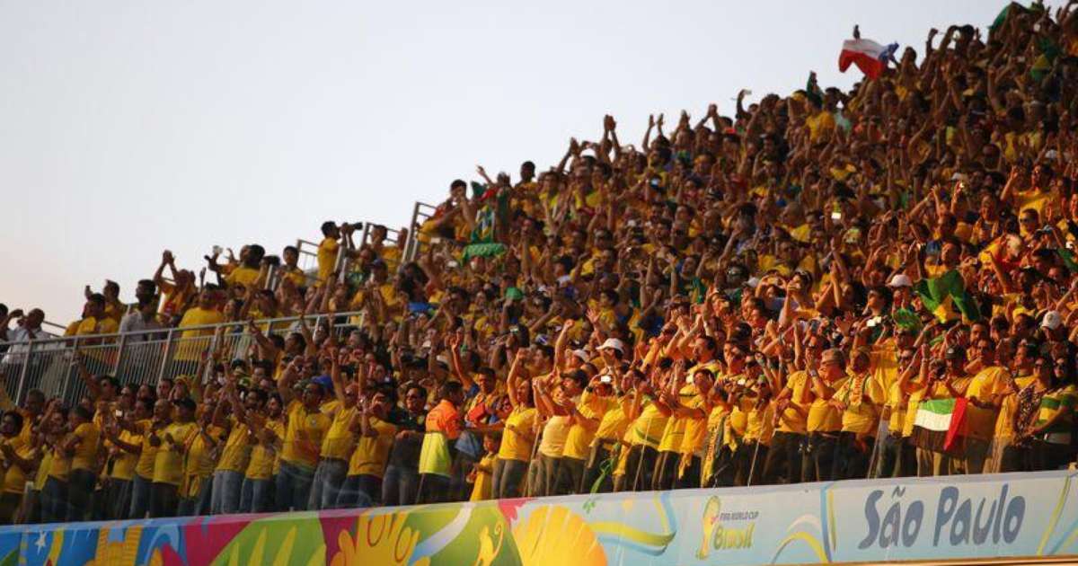 Apoio da torcida no jogo em São Paulo surpreende seleção brasileira
