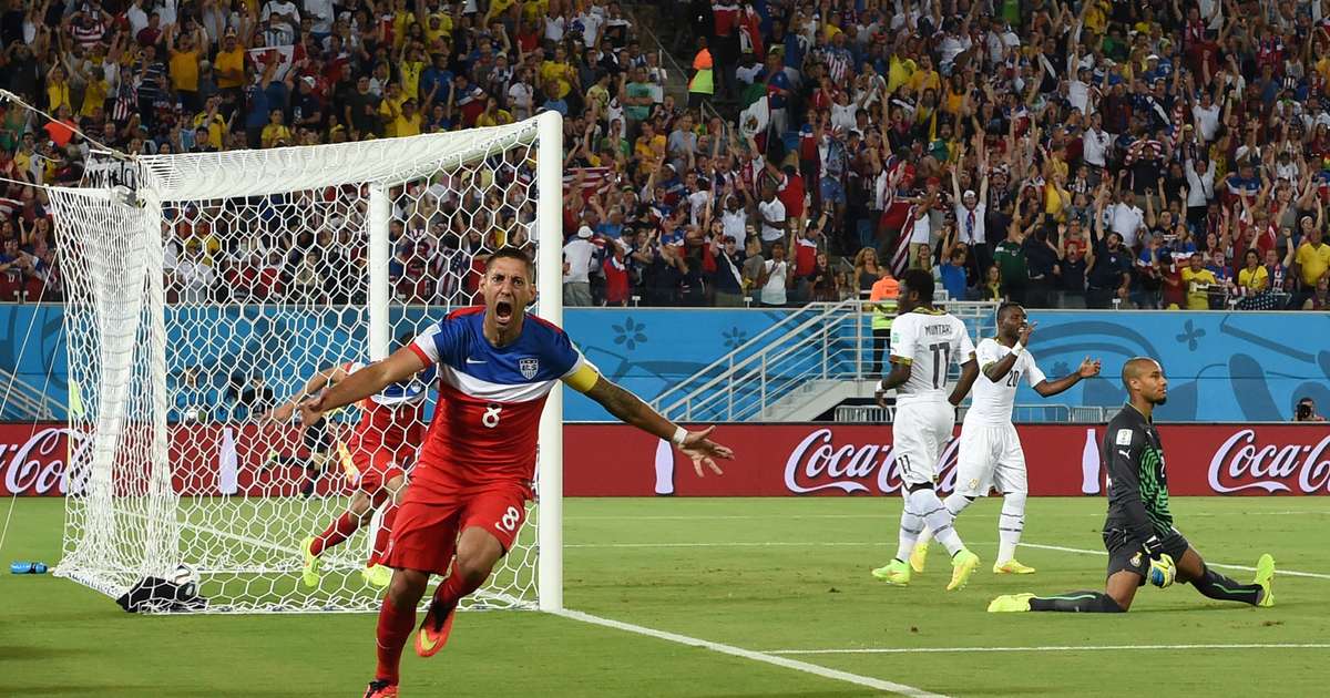 Gana x EUA: Dempsey marca o 5º gol mais rápido das Copas; veja fotos