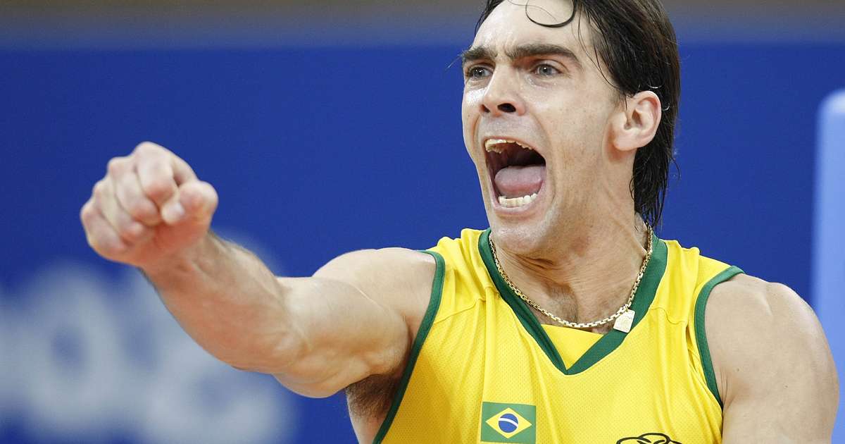 Giba se aposenta; veja fotos de Giba na Seleção Brasileira de vôlei