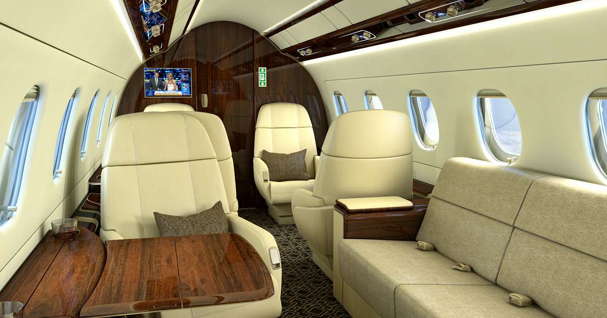 Embraer mostra Legacy 500 com interior completo pela 1ª vez