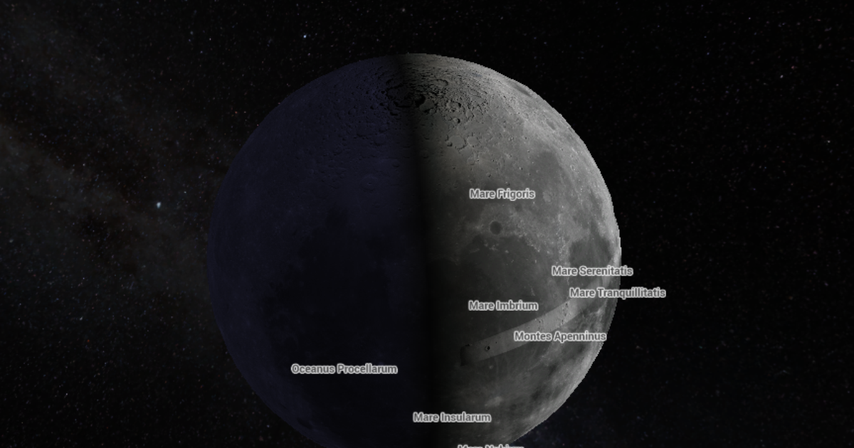 Google Maps ganha recurso para explorar a Lua e Marte
