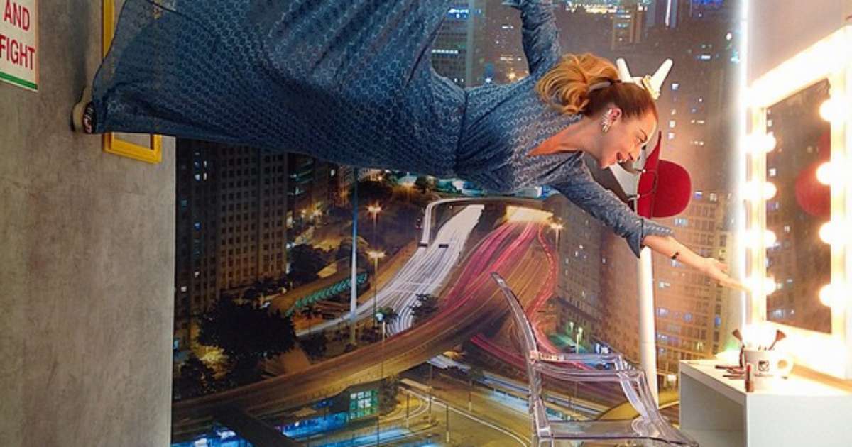 SPFW inverno 2015: Gravity Room deixa as pessoas de cabeça para baixo