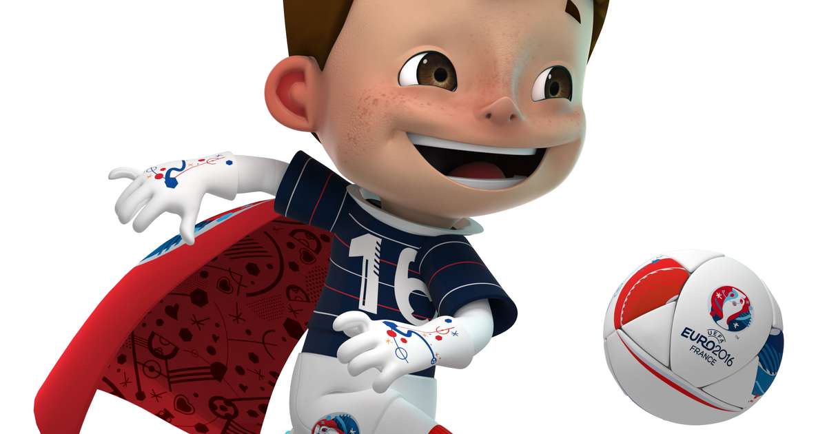 Uefa apresenta "super-herói" como mascote da Eurocopa 2016