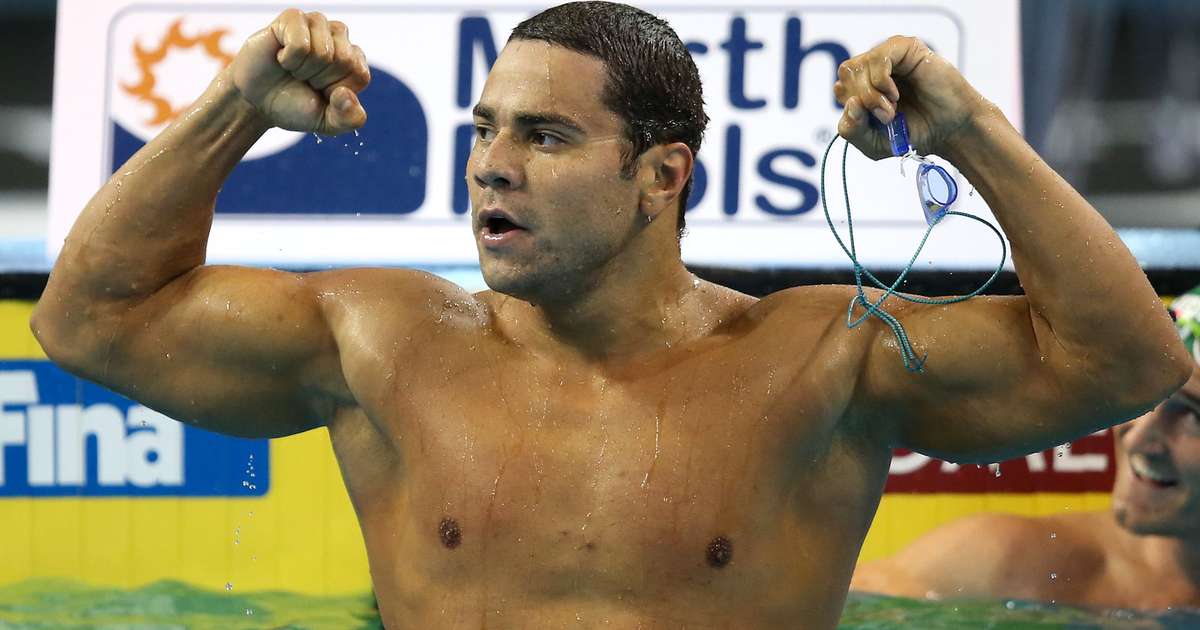 Felipe França desbanca favoritos e é ouro nos 50 m peito