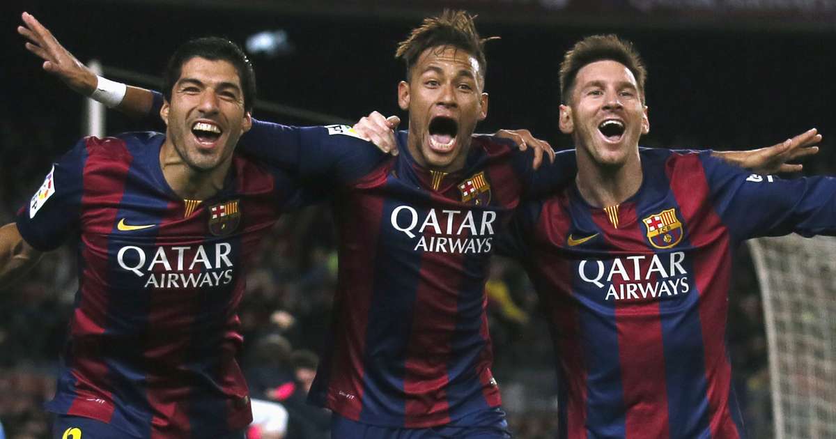 Messi, Suárez e Neymar superam Bale, Benzema e CR7 em 2015