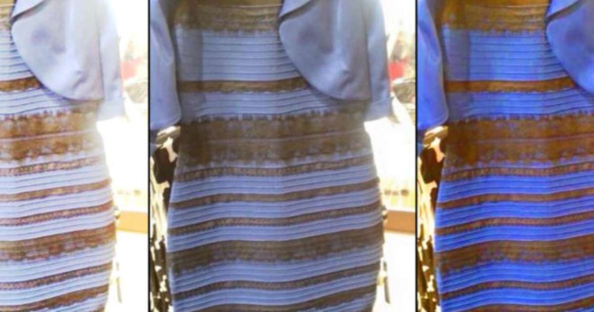 “Branco e dourado”, diz mulher que começou meme do vestido
