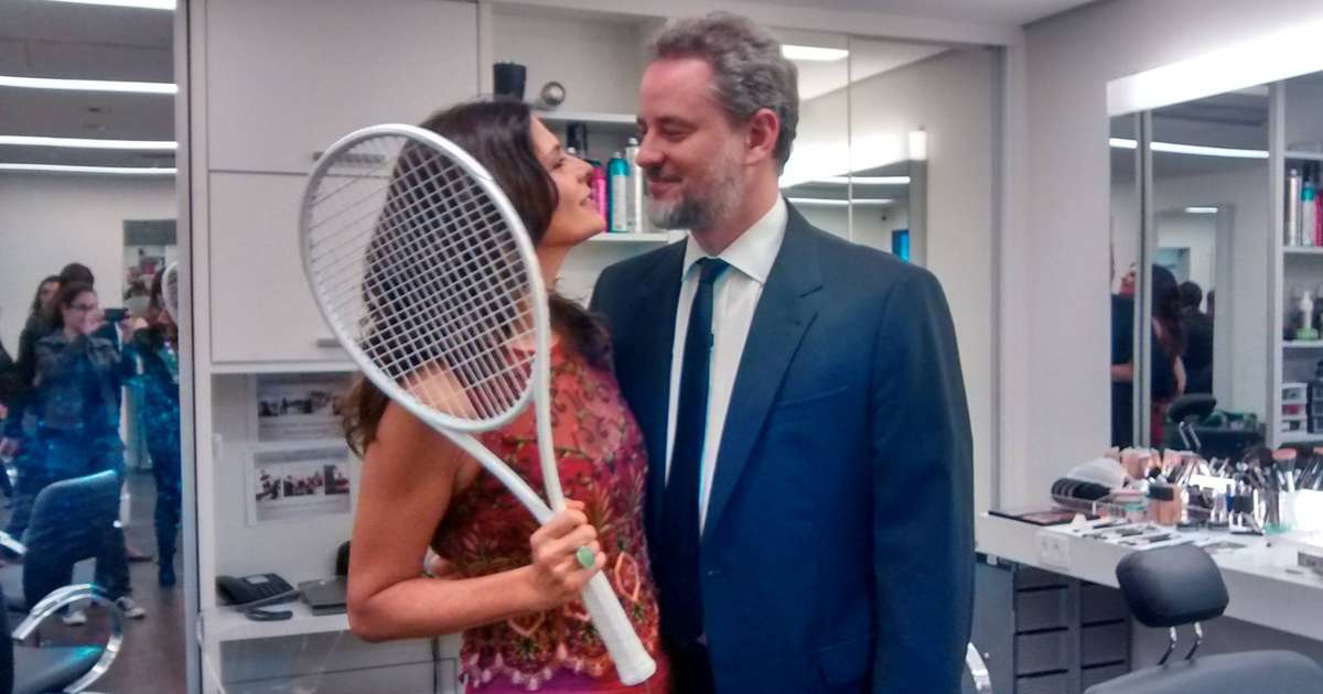 Dan Stulbach, Helena Ranaldi e raquete voltam a se encontrar no CQC