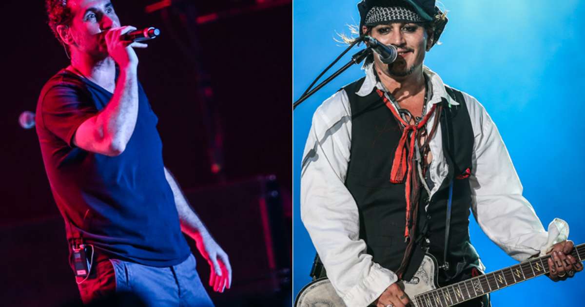 SOAD fecha 4ª noite do Rock in Rio que também contou com Johnny Depp