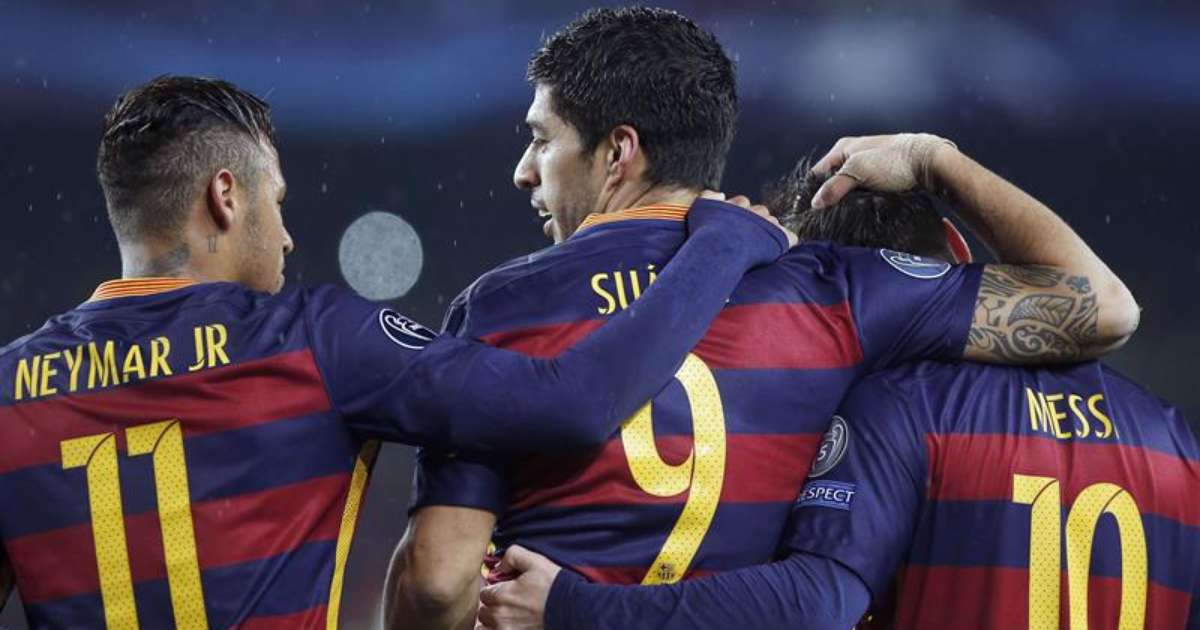 Com gols do trio MSN, Barça bate Arsenal e vai às quartas da Champions