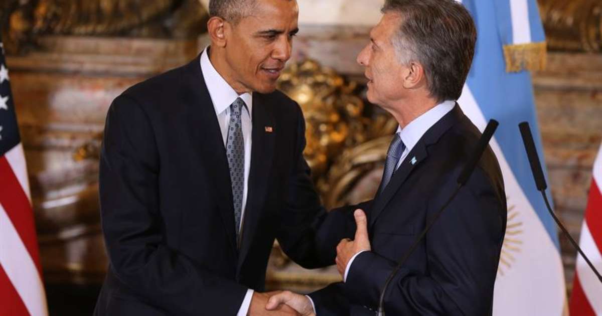 Macri destaca "liderança" de Obama e pede reforço do comércio bilateral