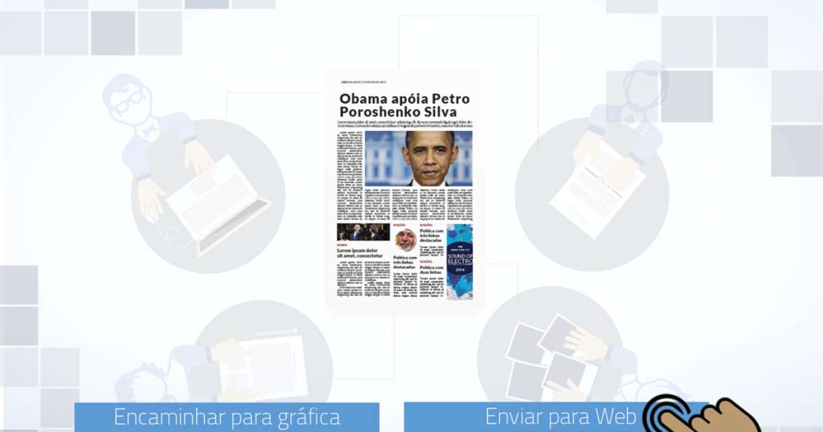 Rapidez do noticiário: edição digital dá agilidade à empresa e conforto ...