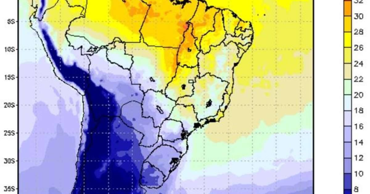 Friagem no Centro-Oeste e no Norte