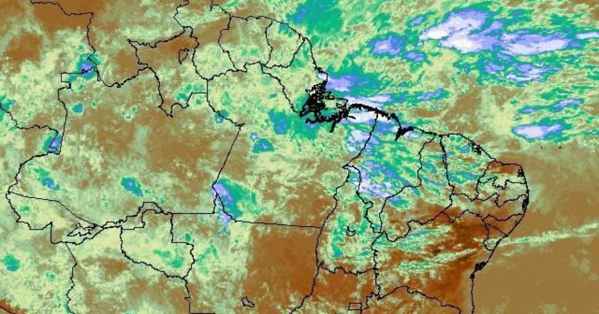 ZCIT influencia no Norte e no Nordeste