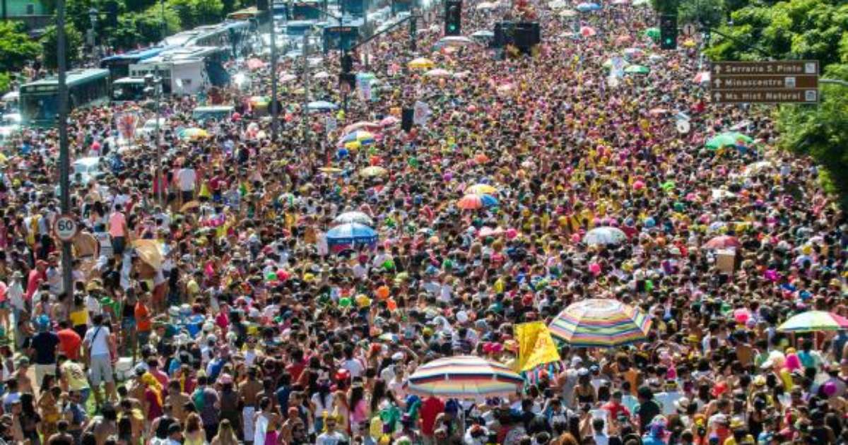 Largada para o Carnaval de BH começa hoje; programação inclui 350 blocos