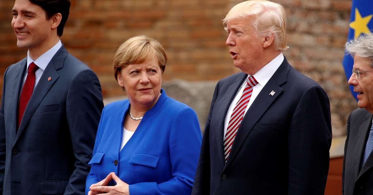 Trump e Merkel trocam críticas dias depois da Cúpula do G7