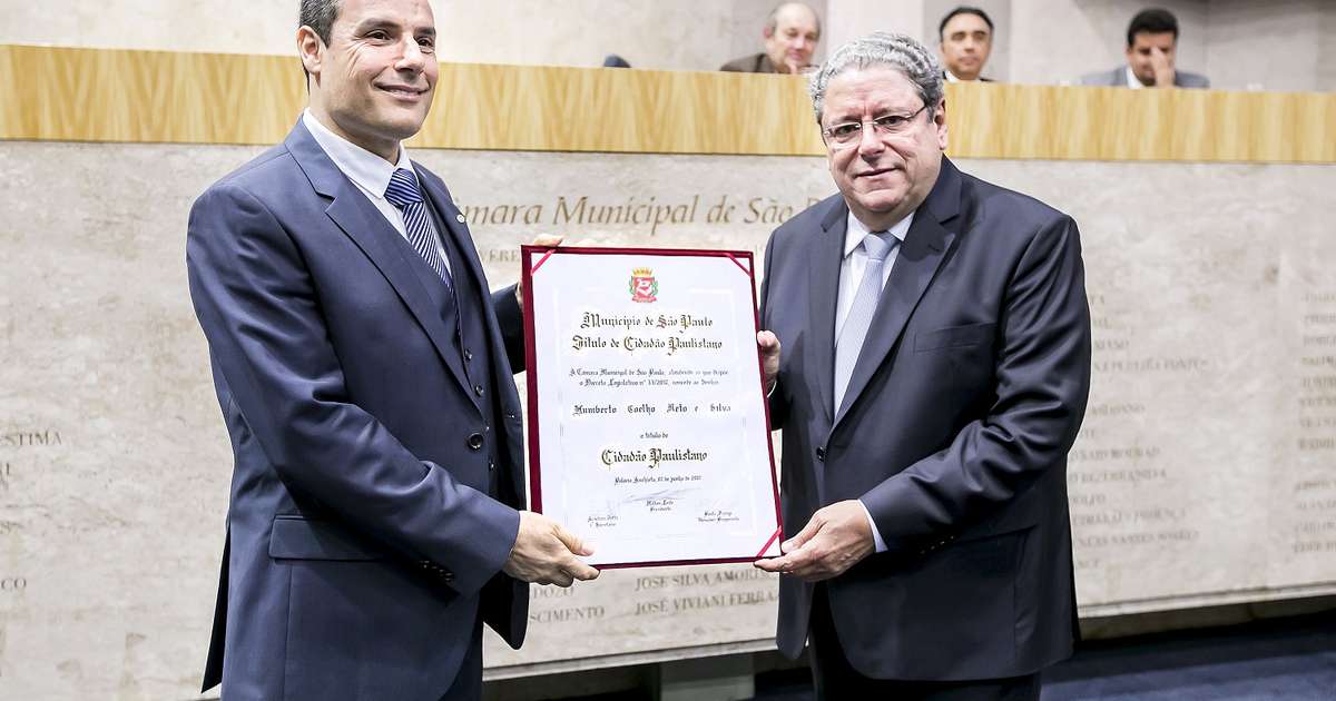 Presidente da ABPH recebe título de Cidadão Paulistano